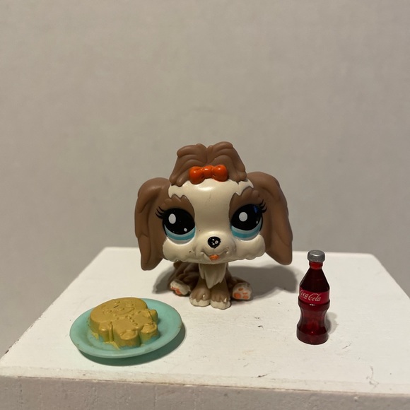 Littlest Pet Shop | Toys | Lpslittlest Pet Shop 23 Lhasa Apso Dog Brown ...